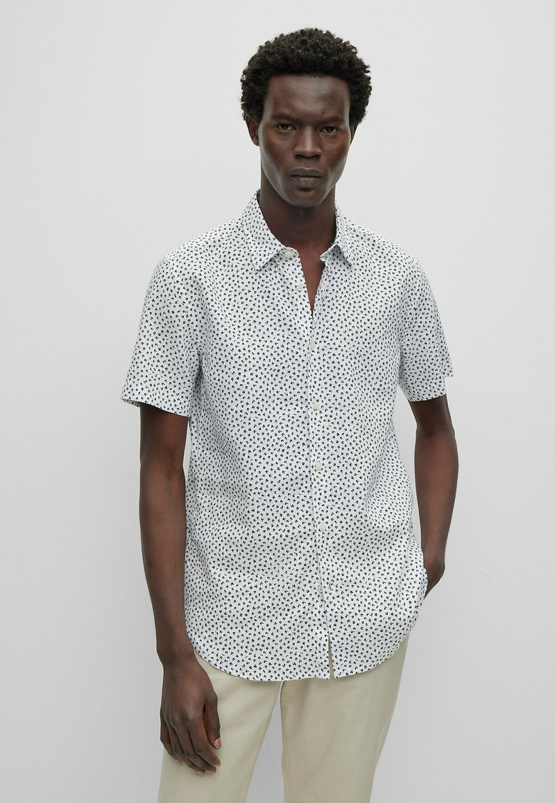 BOSS ROSS F - Shirt - dark blue four/dark blue - Zalando.co.uk