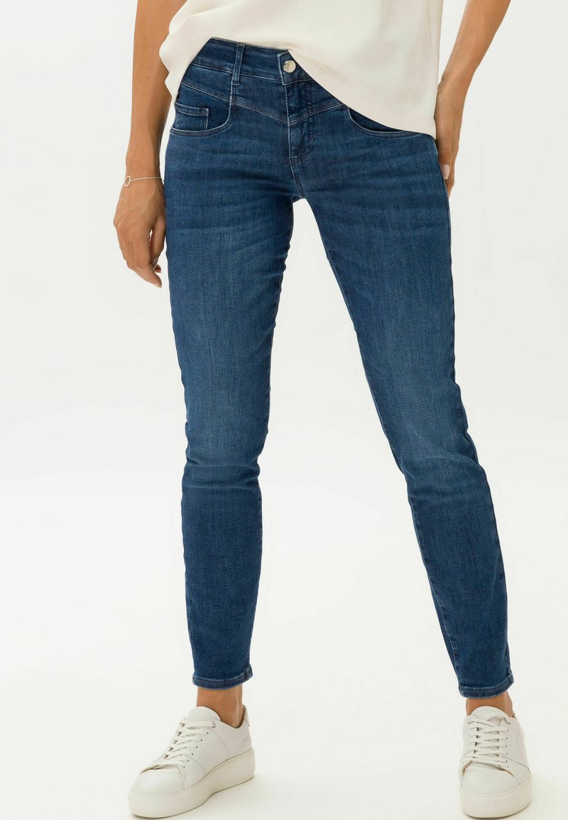 BRAX STYLE ANA - Jeans Skinny Fit - used regular blue/blauw denim ...