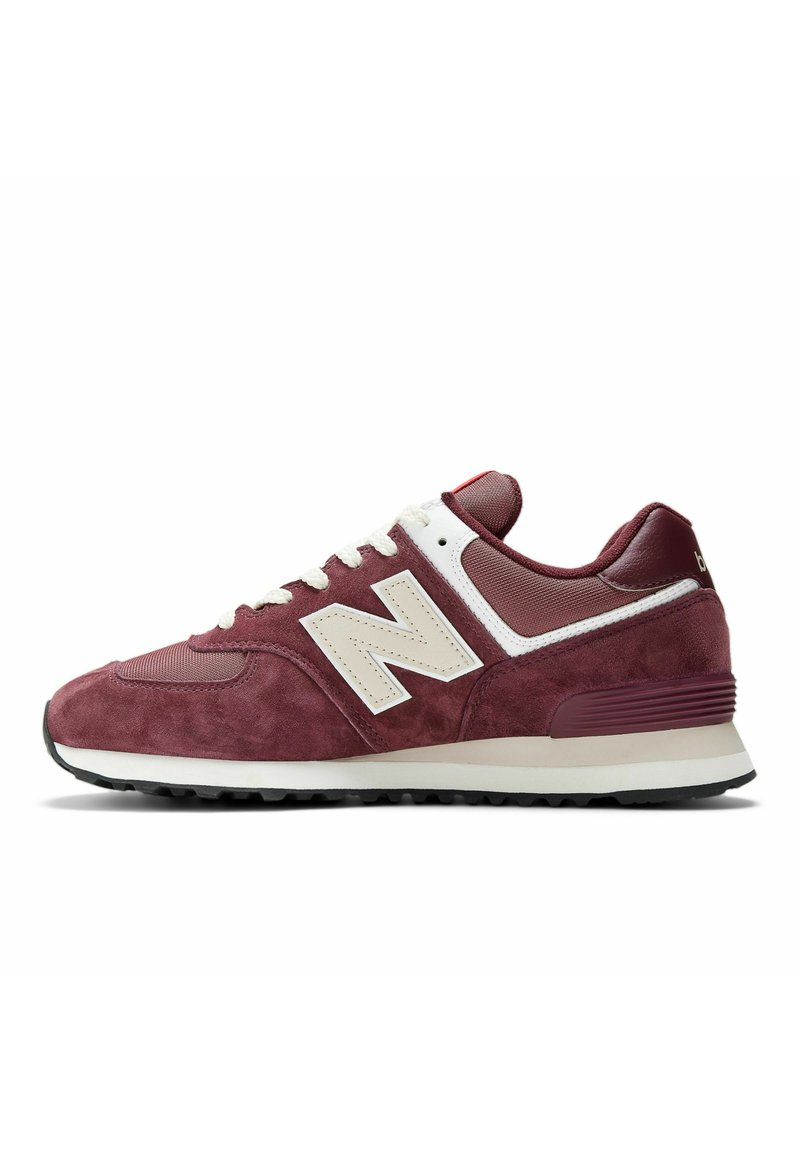 New Balance 574 UNISEX - Zapatillas - maroon grey/rojo - Zalando.es