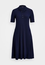 Lauren Ralph Lauren Woman LILLIANNA ELBOW SLEEVE DAY DRESS - Jerseykleid - refined navy ...