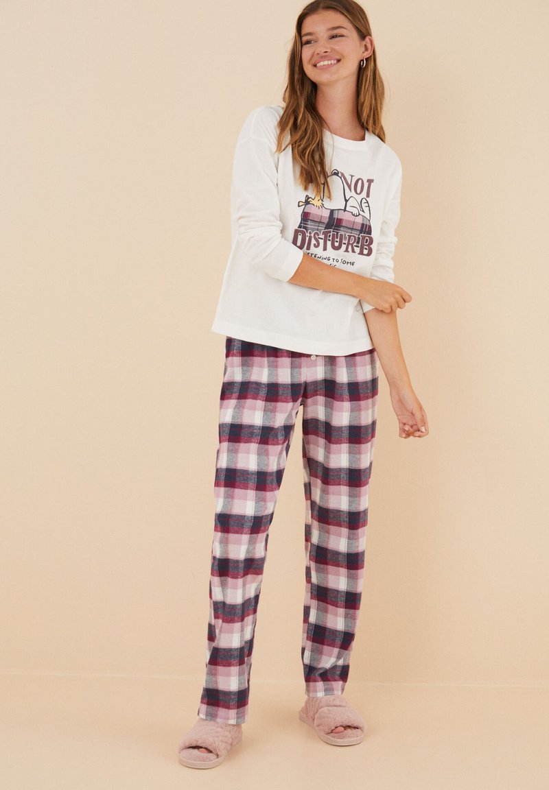 women'secret THE PEANUTS SNOOPY DO NOT DISTURB - Nachtwäsche Set ...