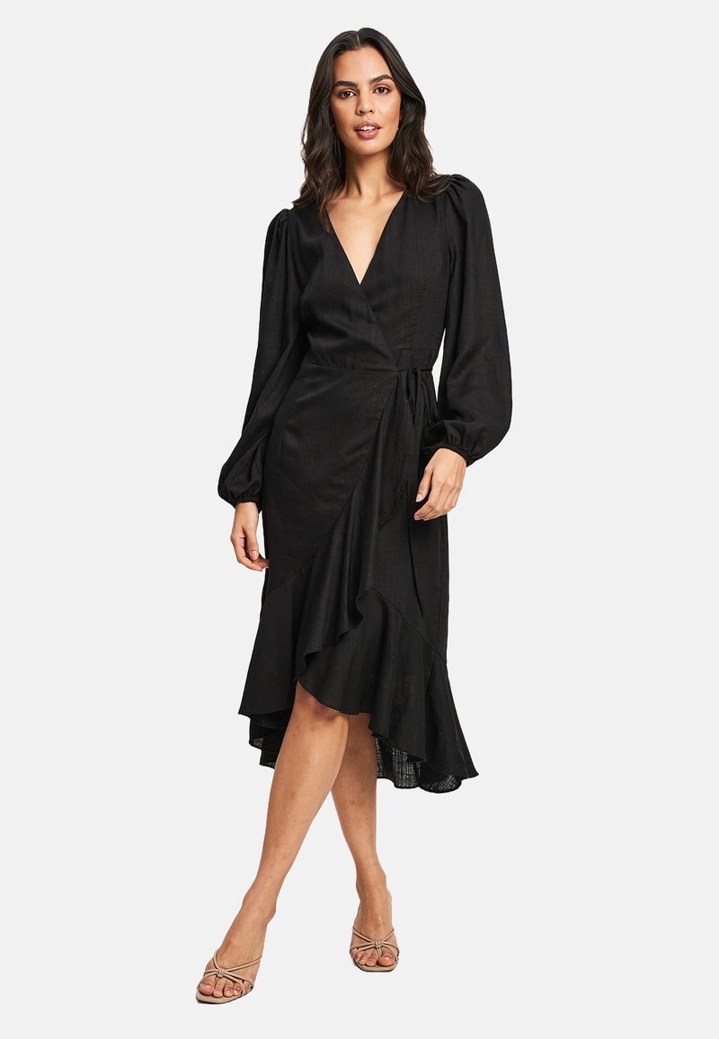 WILLA AGNES - Robe de jour - black/noir - ZALANDO.FR
