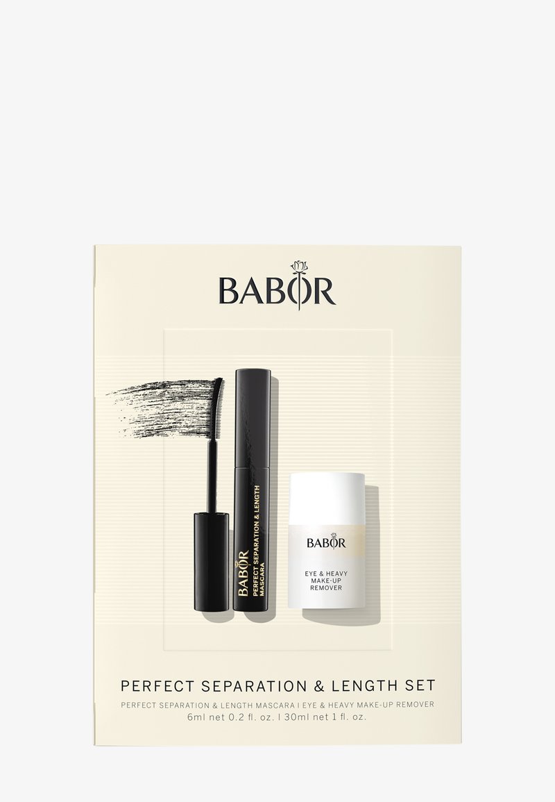 BABOR MASCARA + EYE & HEAVY MAKE UP REMOVER SET - Kit skincare - black ...