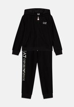 EA7 Emporio Armani TRACKSUIT SET - Survêtement - nero/noir - ZALANDO.FR