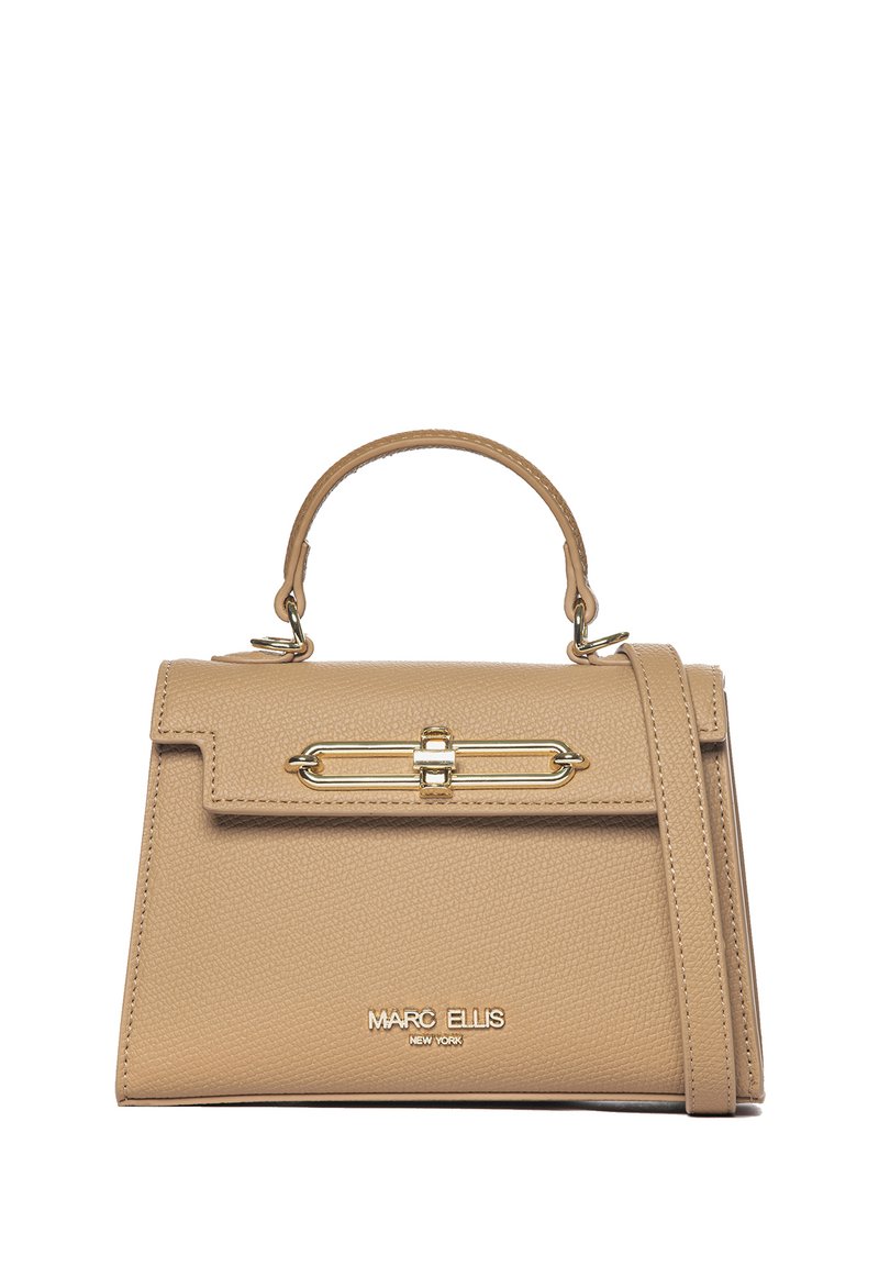 Marc Ellis Handbag - leather and light gold/brown - Zalando