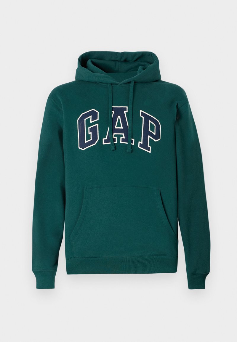 GAP CORE ARCH - Mikina s kapucí - tropic green/tmavě zelená - Zalando.cz