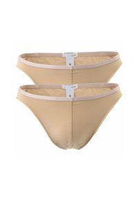 HOM MICRO PLUMES 2ER PACK - ULTRALIGHT EINFARBIG - Slip - nude/beige ...