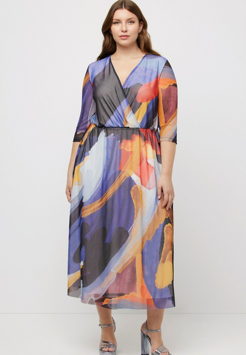 Ulla Popken Jurk - blue/blauw - Zalando.nl