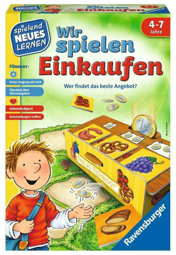 Ravensburger WIR SPIELEN EINKAUFEN - Board game - mehrfarbig/multi ...