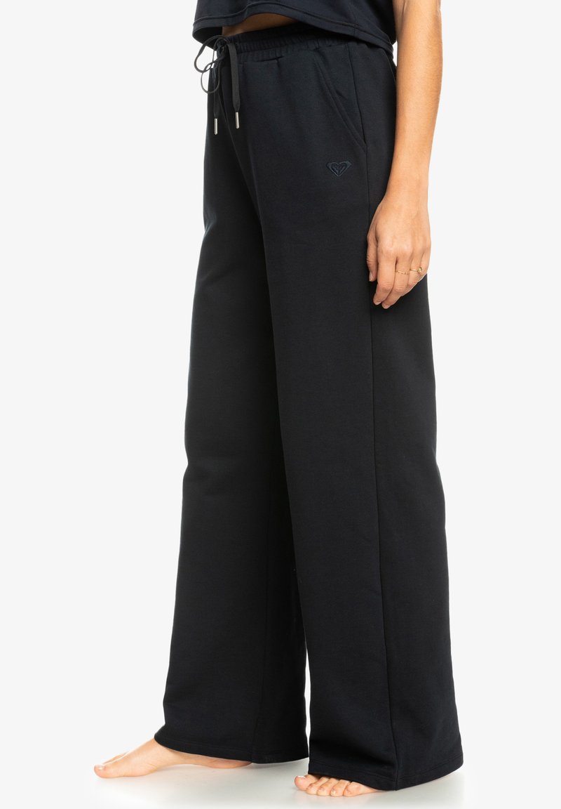 Roxy ESS ENERGY WIDE LEGS - Tracksuit bottoms - anthracite - Zalando.co.uk
