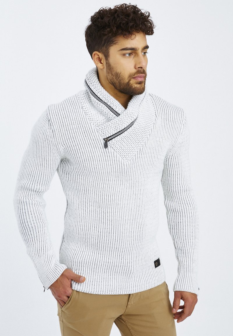 Leif Nelson Neule - ecru/beige - Zalando.fi