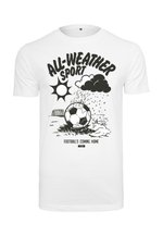 Merchcode FOOTBALL'S COMING HOME ALL WEATHER SPORTS - T-Shirt print - white/weiß - Zalando.de