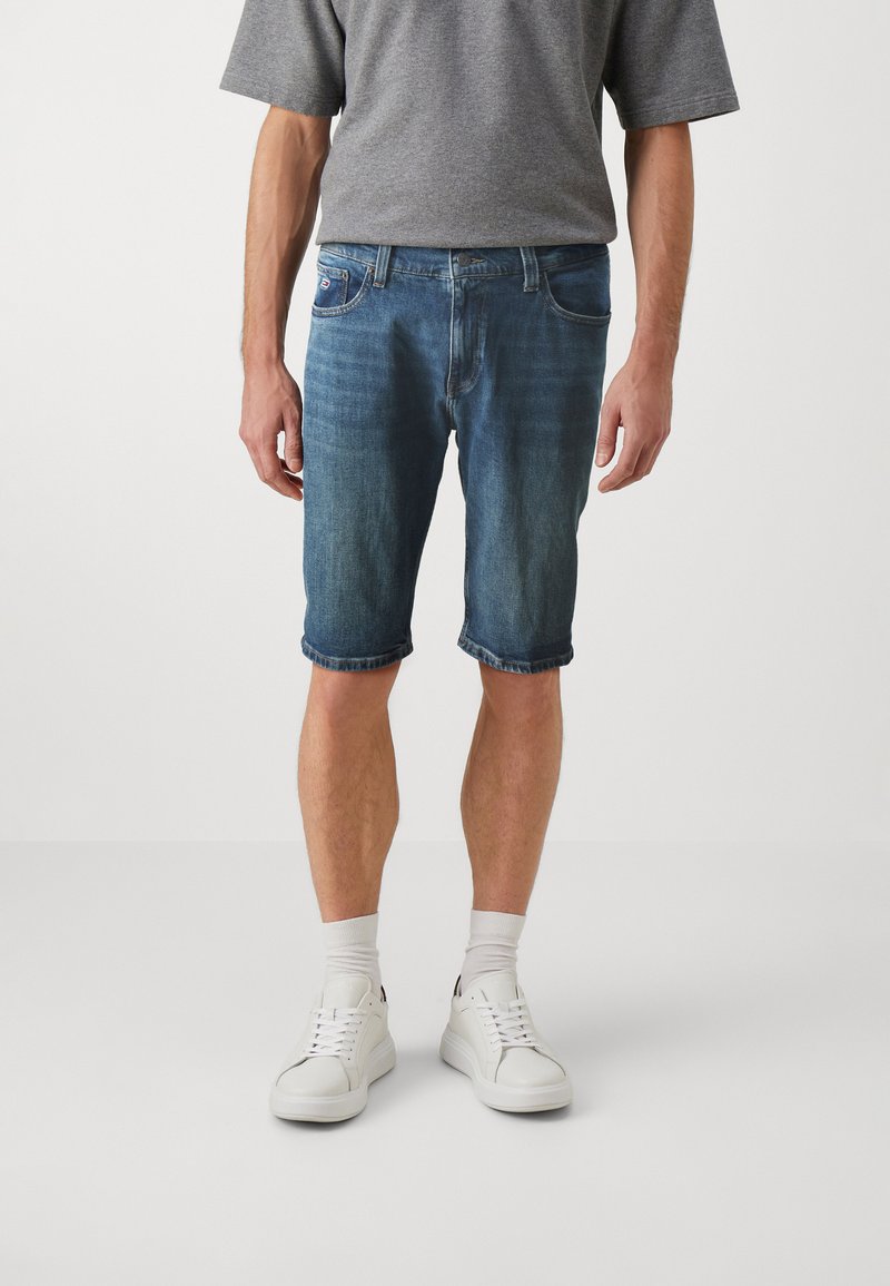 Tommy Jeans RYAN - Denim shorts - denim dark/dark-blue denim - Zalando ...