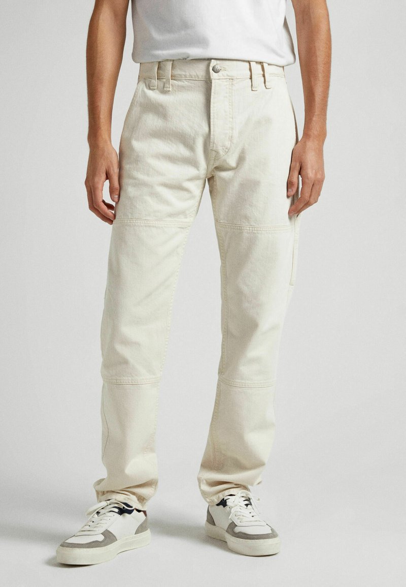 Pepe Jeans RELAXED FIT ADAMS - Jeans Relaxed Fit - denim/beige - Zalando.dk