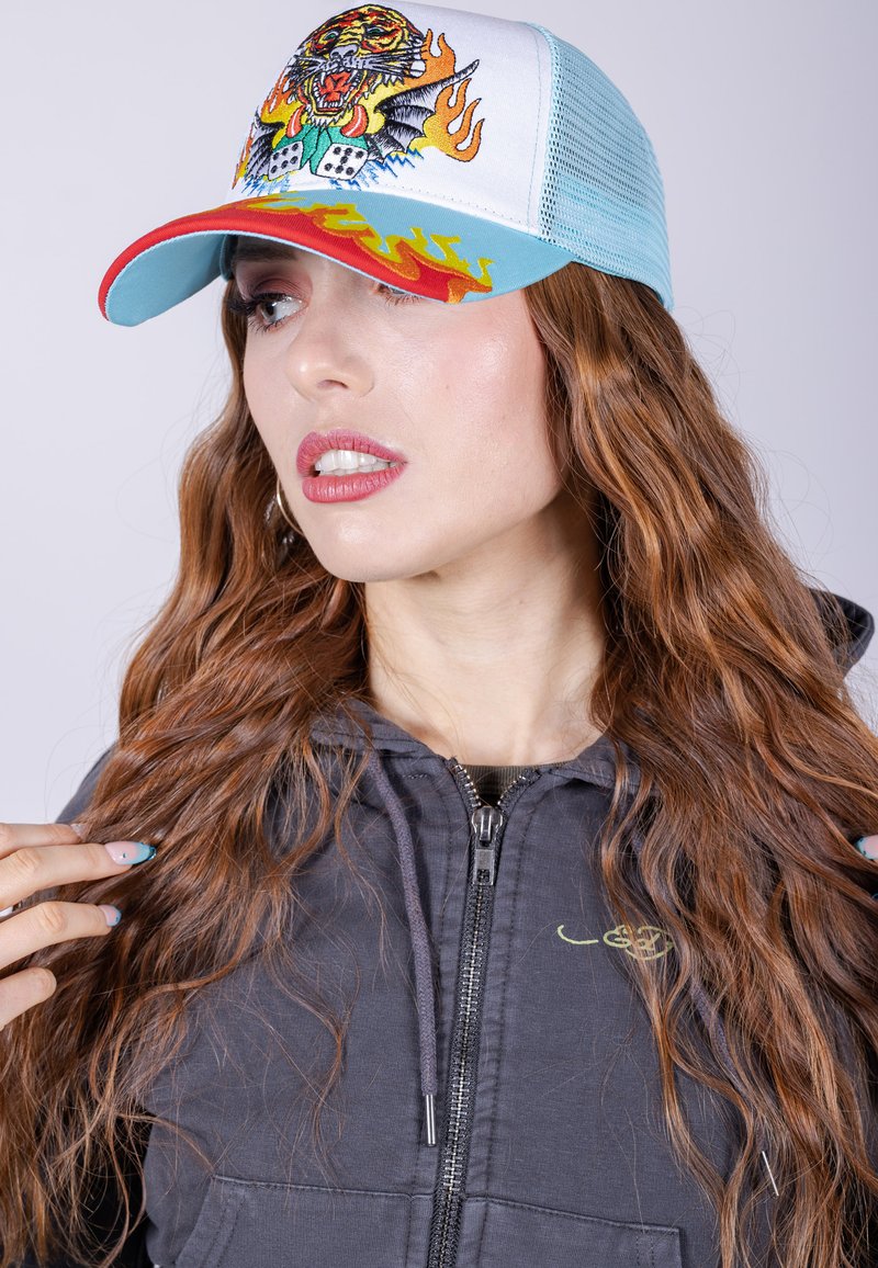 Ed Hardy TIGER DICE - Cap - blue - Zalando.ie