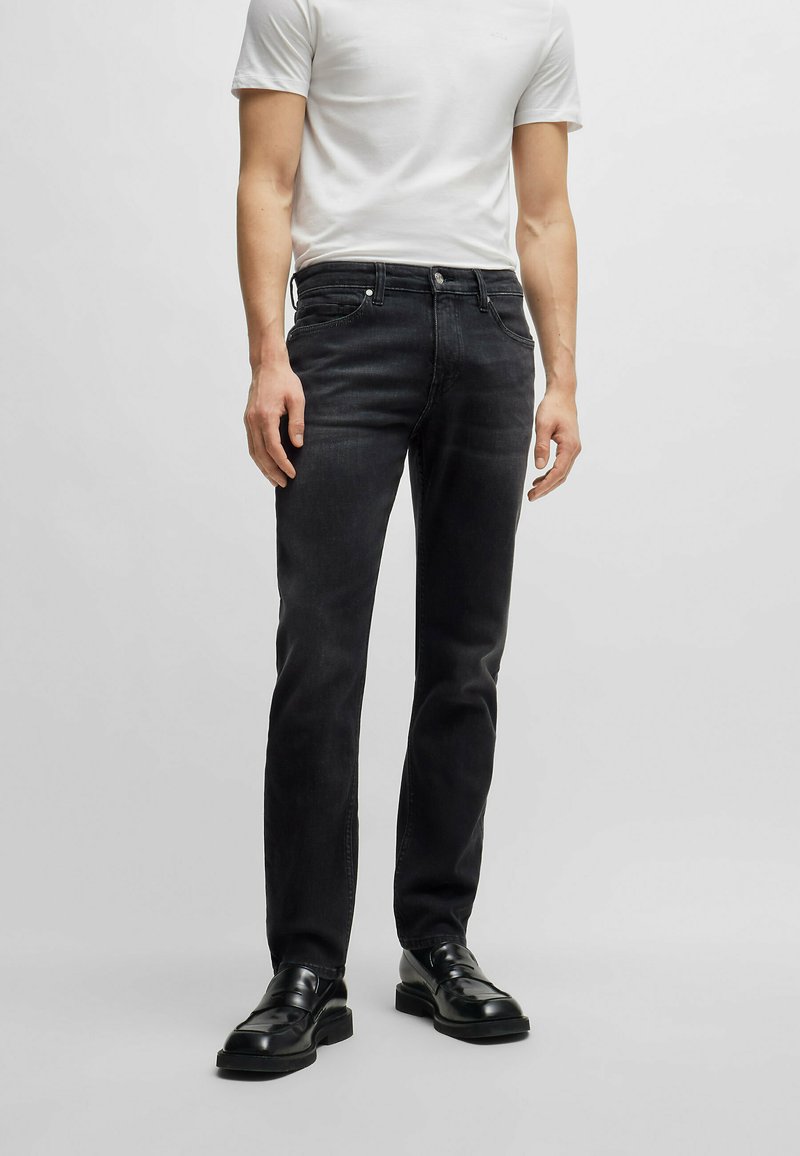 BOSS H-DELAWARE - Slim fit jeans - charcoal nine/mottled anthracite - Zalando.co.uk