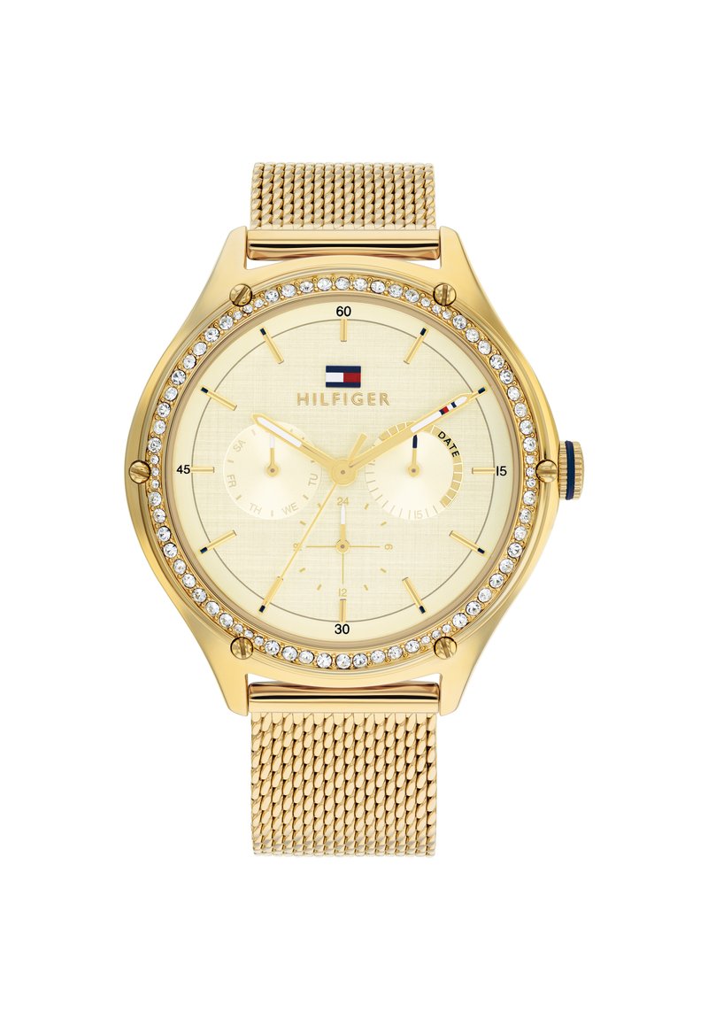 Tommy Hilfiger Chronograph - gold-coloured/goldfarben - Zalando.de