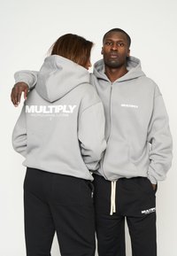 Multiply Apparel Sweatjacke - ultimate grey/dunkelgrau - Zalando
