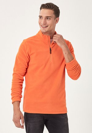 Buratti SLIM FIT - Fleece trui - black/zwart - Zalando.be