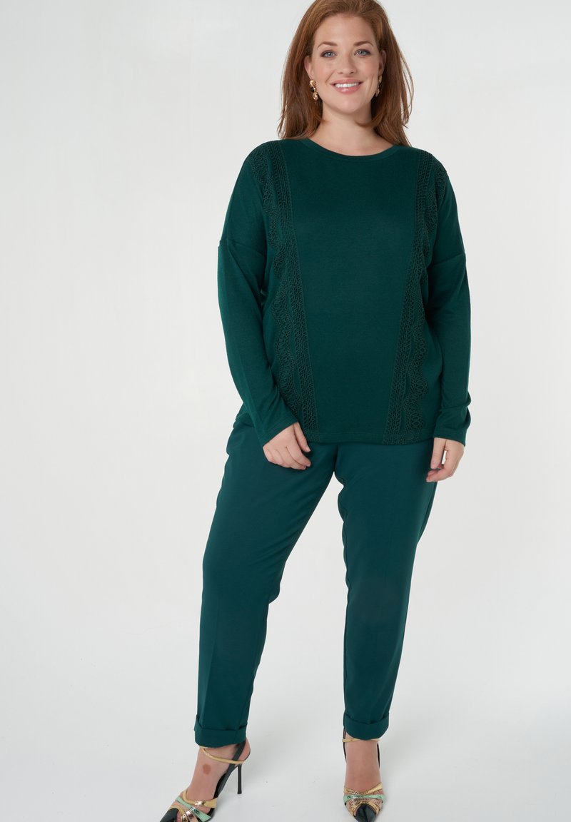 MS Mode PATTERN - Trui - dark green/groen - Zalando.be