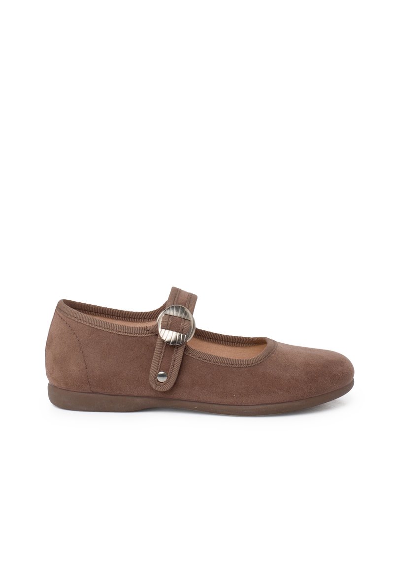 Pisamonas Ankle strap ballet pumps - topo/light brown - Zalando.ie