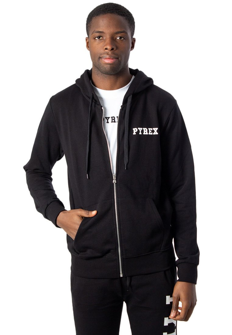 Pyrex Zip-up sweatshirt - black - Zalando.de
