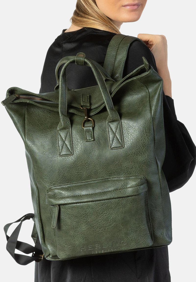 Herling RUBIN - Rucksack - pewter green/dark green - Zalando.ie