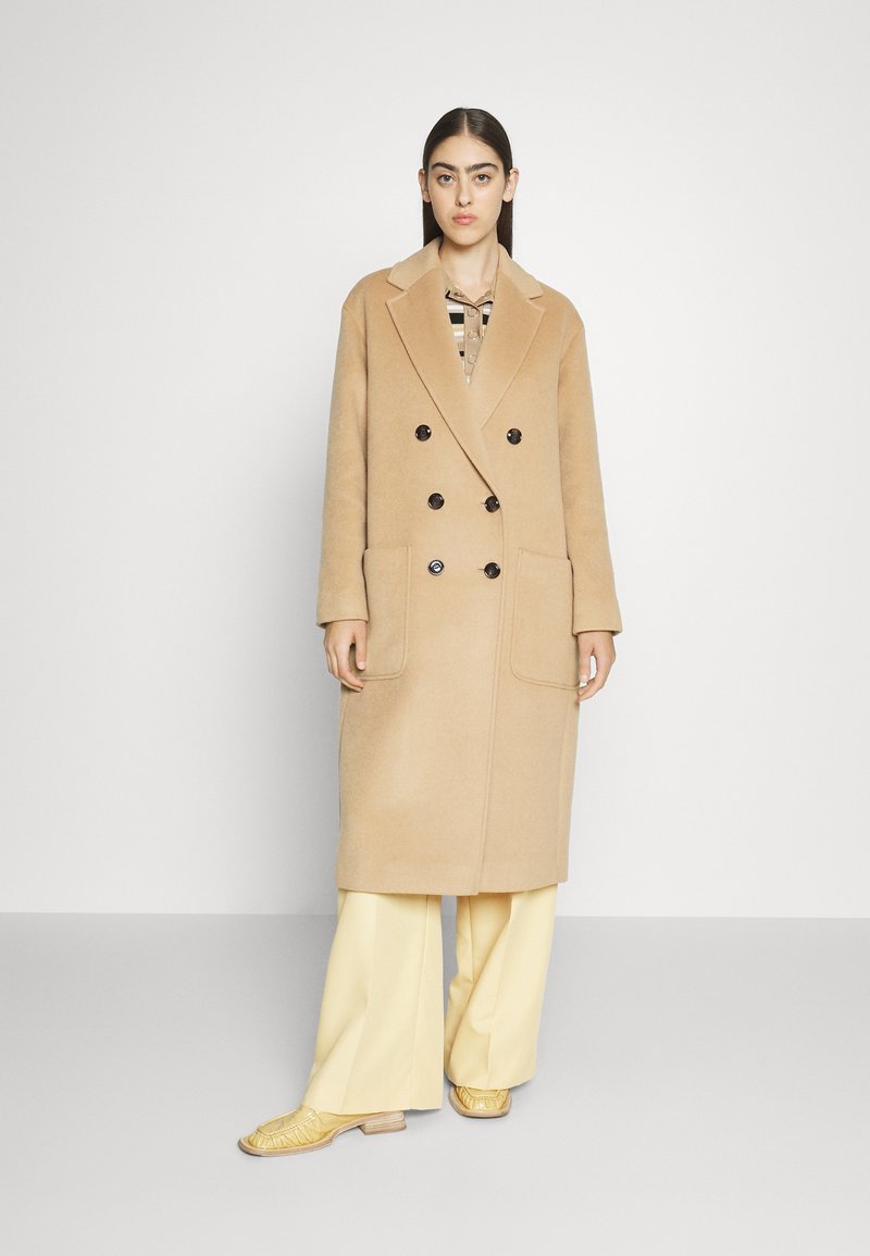 MAX&Co. ELEMENTO - Klasikinis paltas - pink/kupranugario kailis - Zalando.lt