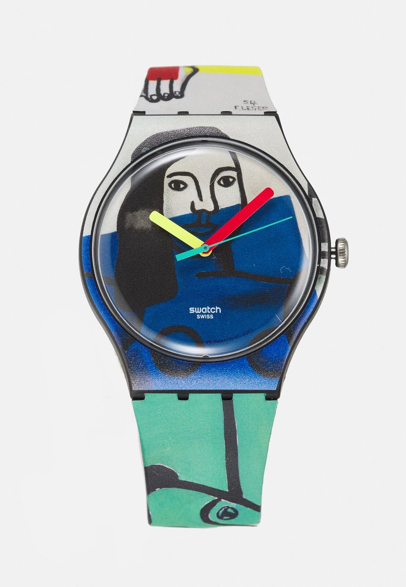 Swatch LEGER'S TWO WOMEN HOLDING FLOWERS - Uhr - multi-coloured ...