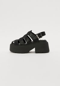 Buffalo VICIOUS FISHER - Platform sandals - black - Zalando.co.uk