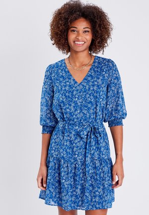 Cache Cache AUSGESTELLTES MIT WICKELKRAGEN - Vestido ligero - noir ...