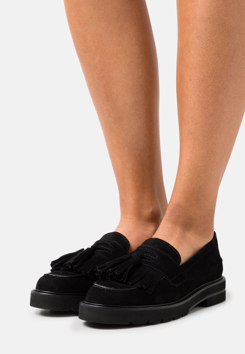 Stuart Weitzman MILA LIFT - Slipper - black/schwarz - Zalando.de