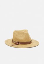 MICHAEL Michael Kors HAT WITH BELTED BAND - Hat - dark camel/tan - Zalando