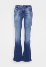 Diesel DEBBEY - Jeans bootcut - blue denim/blu denim - Zalando.it