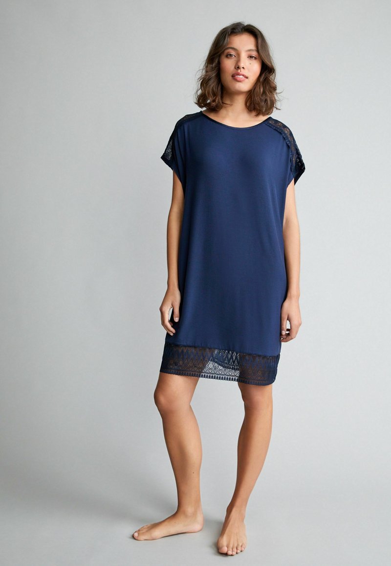 B by Ted Baker B BY TED BAKER NAVY BLUE MODAL NIGHTIE - Nachtjapon ...