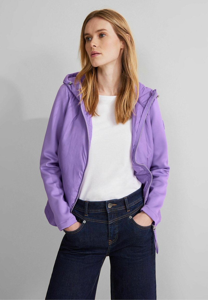 Street One Light jacket - lila/purple - Zalando