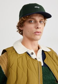 Obey Clothing OBEY SHADE 6 PANEL SNAPBACK - Cap - dark cedar multi/dark ...