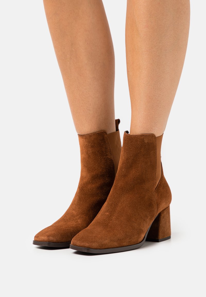 Vero Moda VMESA BOOT - Stiefelette - cognac - Zalando.at