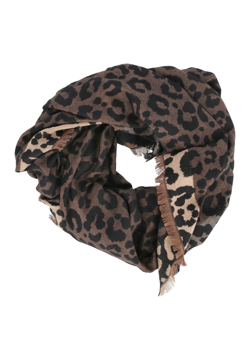 SAMAYA Scarf - brau schwarz/brown - Zalando