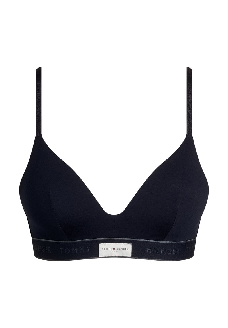 Tommy Hilfiger ESTABLISHED LIGHTLY LINED - Triangle bra - desert sky ...