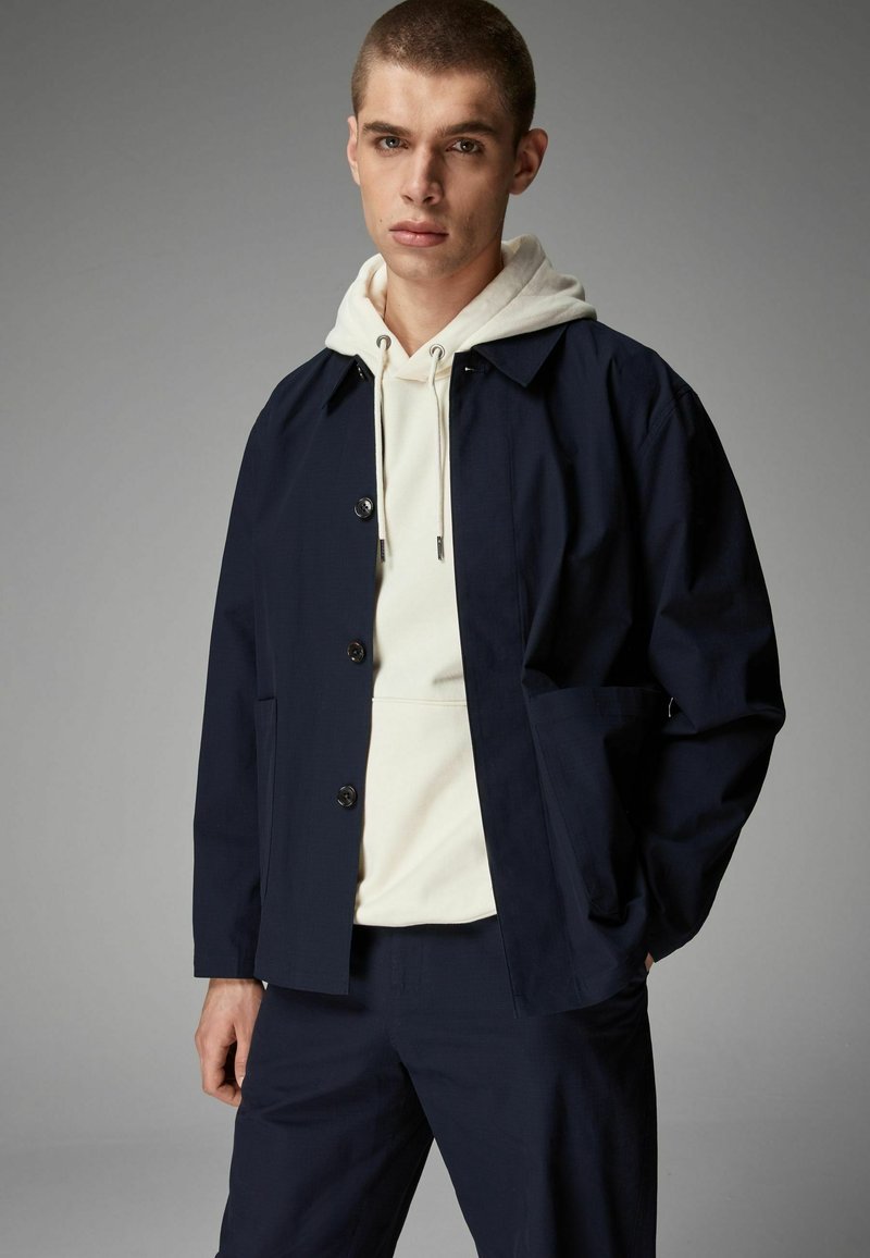 Next EDIT RIPSTOP - REGULAR FIT - Veste légère - navy blue/bleu ...