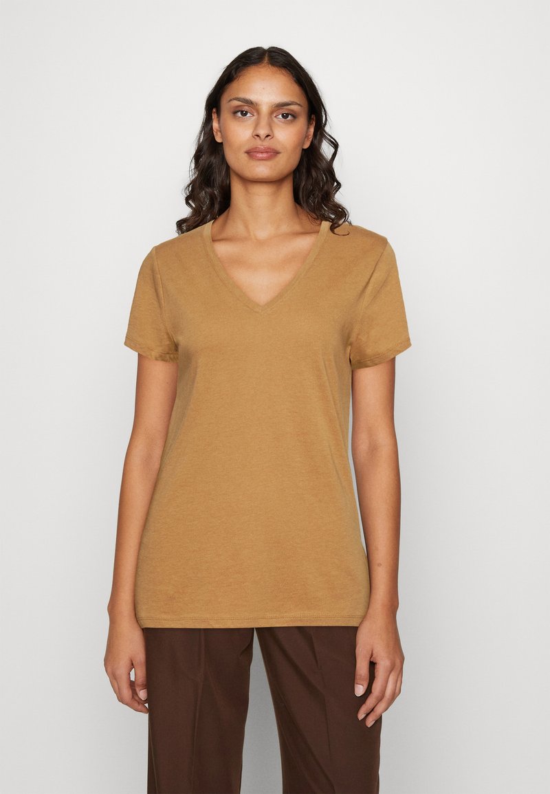 GAP Basic T-shirt - holiday brown/brown - Zalando.ie