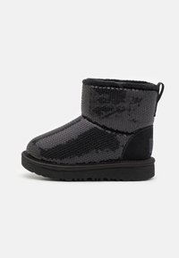 UGG CLASSIC MINI MIRROR BALL UNISEX - Klassikalised poolsaapad - black ...