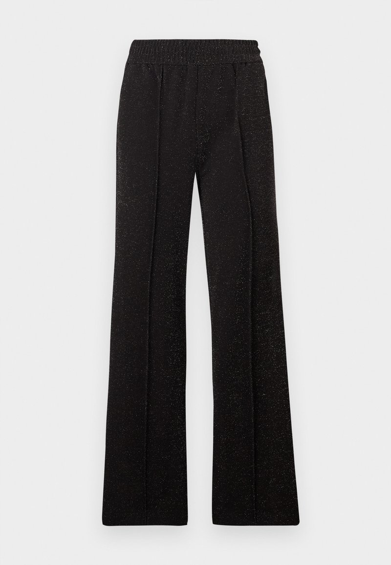 ONLY ONLPOPTRASH SUKI ALYA LIFE - Trousers - black/silver-coloured ...