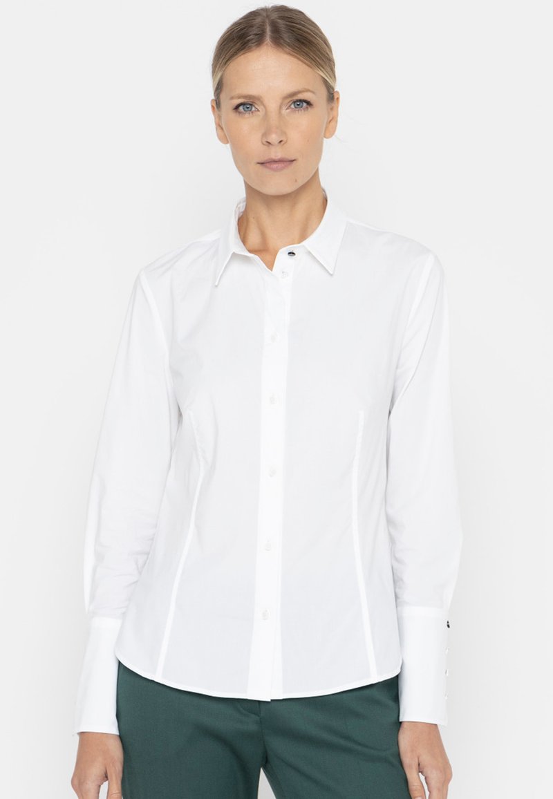 Deni Cler Milano Button-down blouse - white - Zalando.de