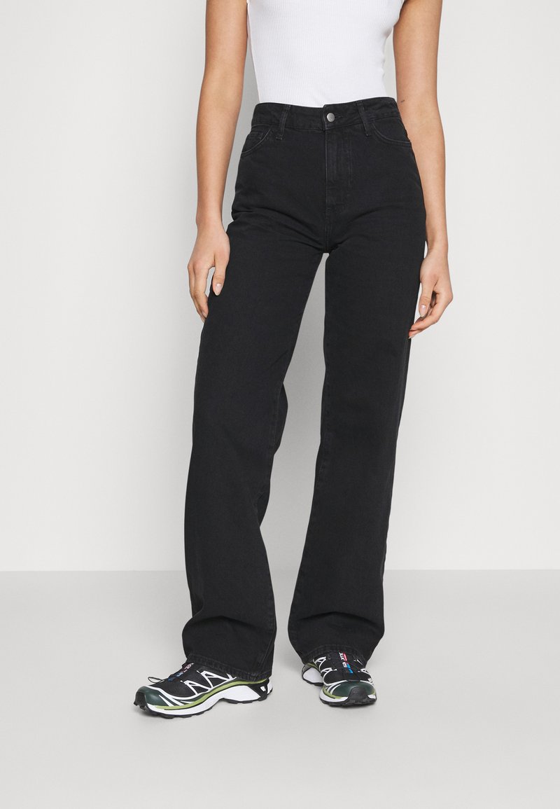 Even&Odd Tall Jeans Relaxed Fit - black denim - Zalando.at