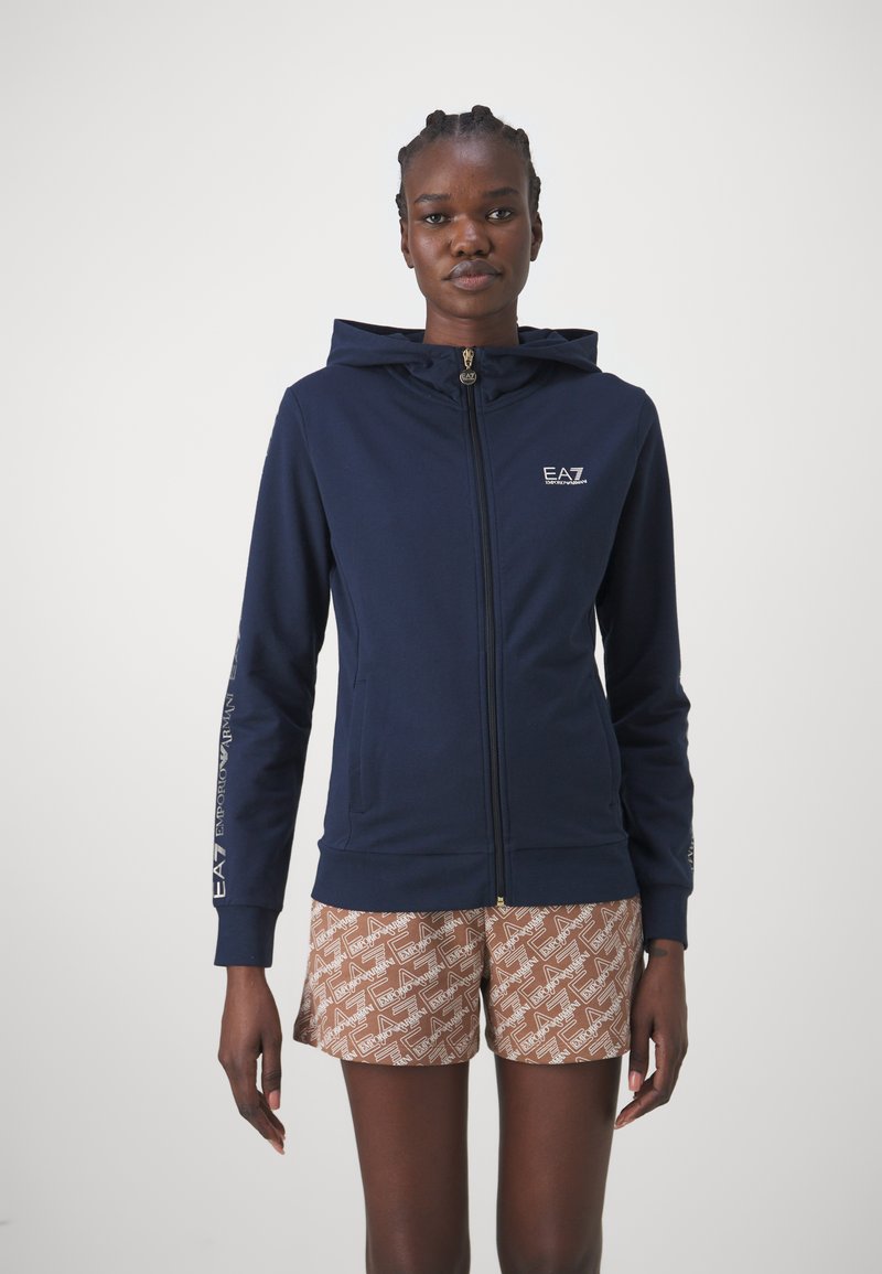 EA7 Emporio Armani Sweatjacke - blu navy/dunkelblau - Zalando.ch
