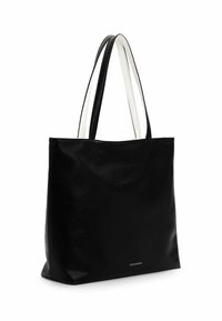 Emily & Noah SHOPPER EVA - Tote bag - black white/mottled black - Zalando