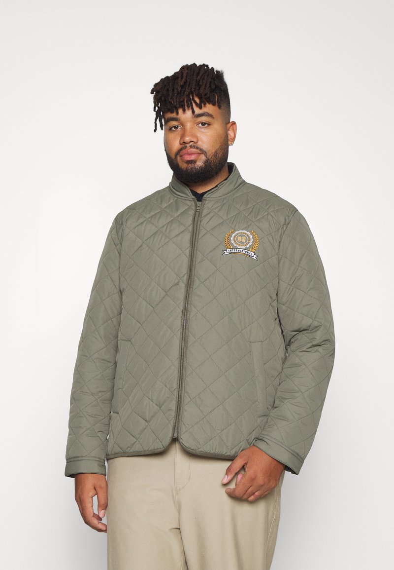 Jack's Sportswear QUILTED CITY JACKET - Light jacket - army/olive ...