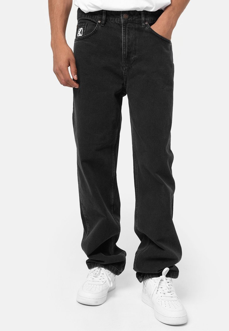 Karl Kani Small Signature Baggy Five Pocket Relaxed Fit Jeans Vintage Blackblack Zalandoie